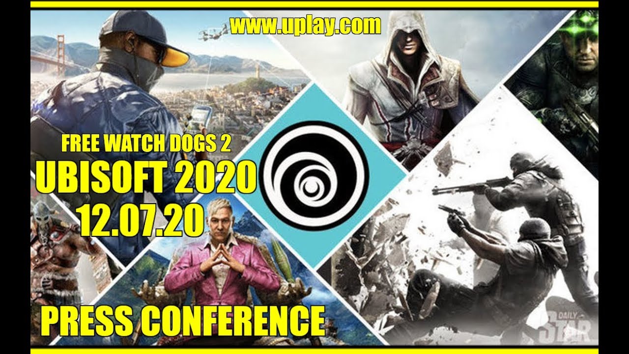 FREE WATCH DOGS 2★★★UBISOFT PRESS CONFERENCE 2020★★★NEW GAMES TRAILER ...