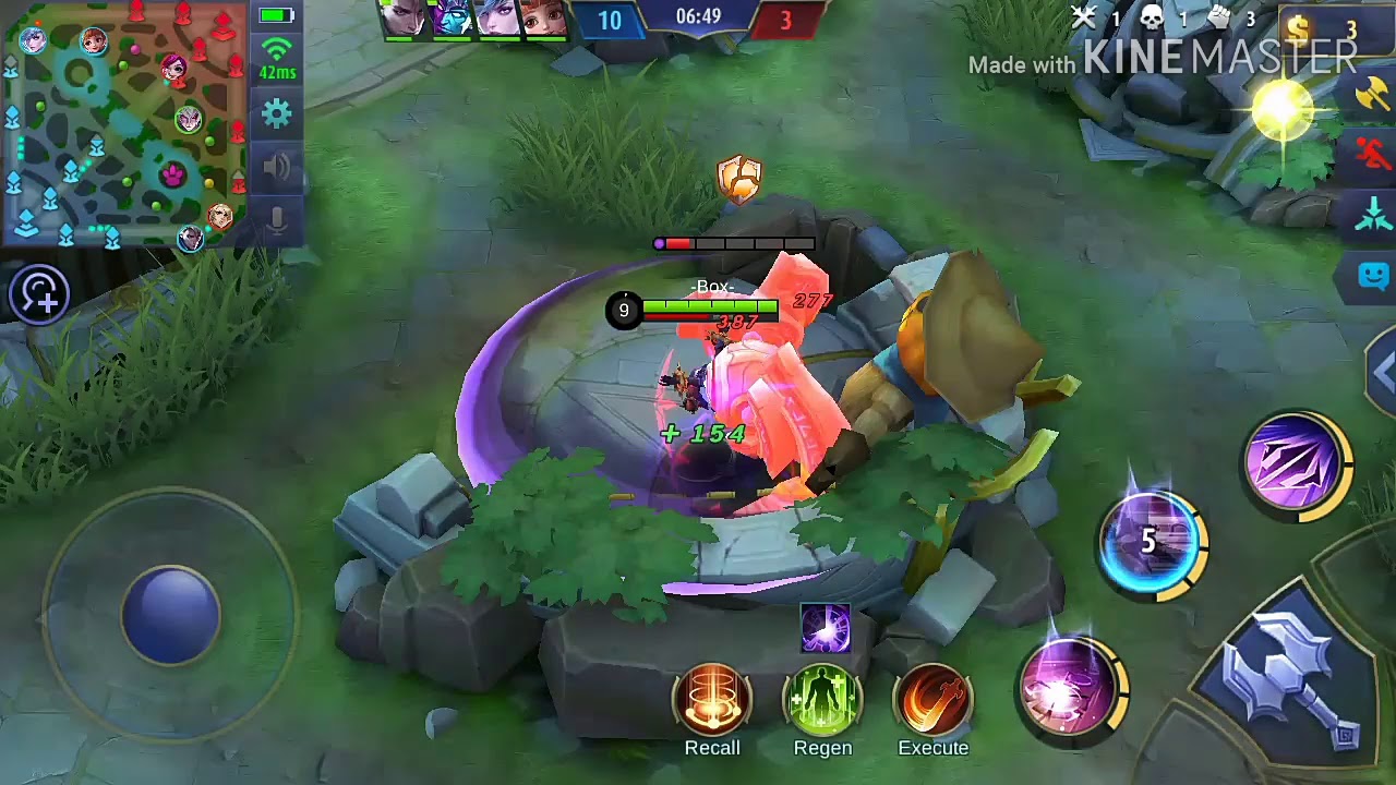mobile Legend Dyrroth how use skills combo - YouTube