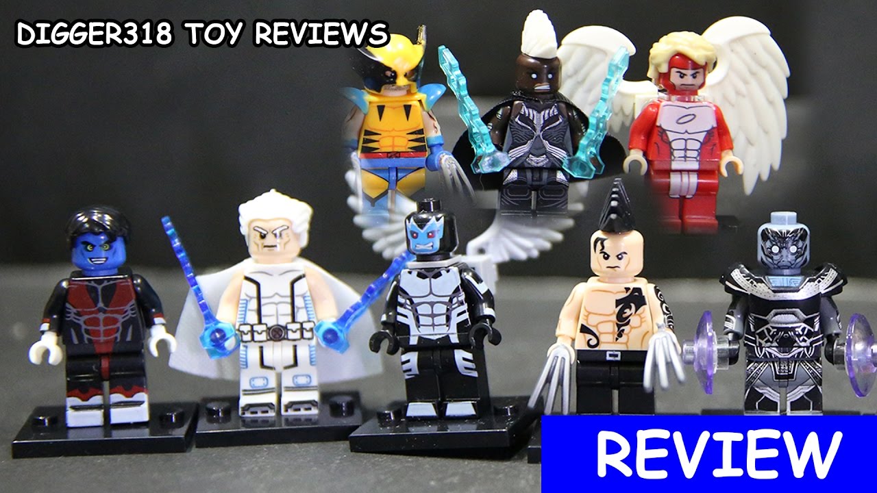 Lego Marvel SuperHeroes X Men Pogo Bootleg PG81 94 Wolverine Storm ...