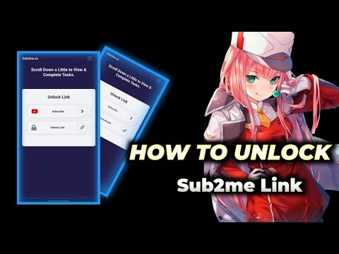 How To Unlock Sub2me Link Easy | Ws modz Ofc | 100% Working - YouTube