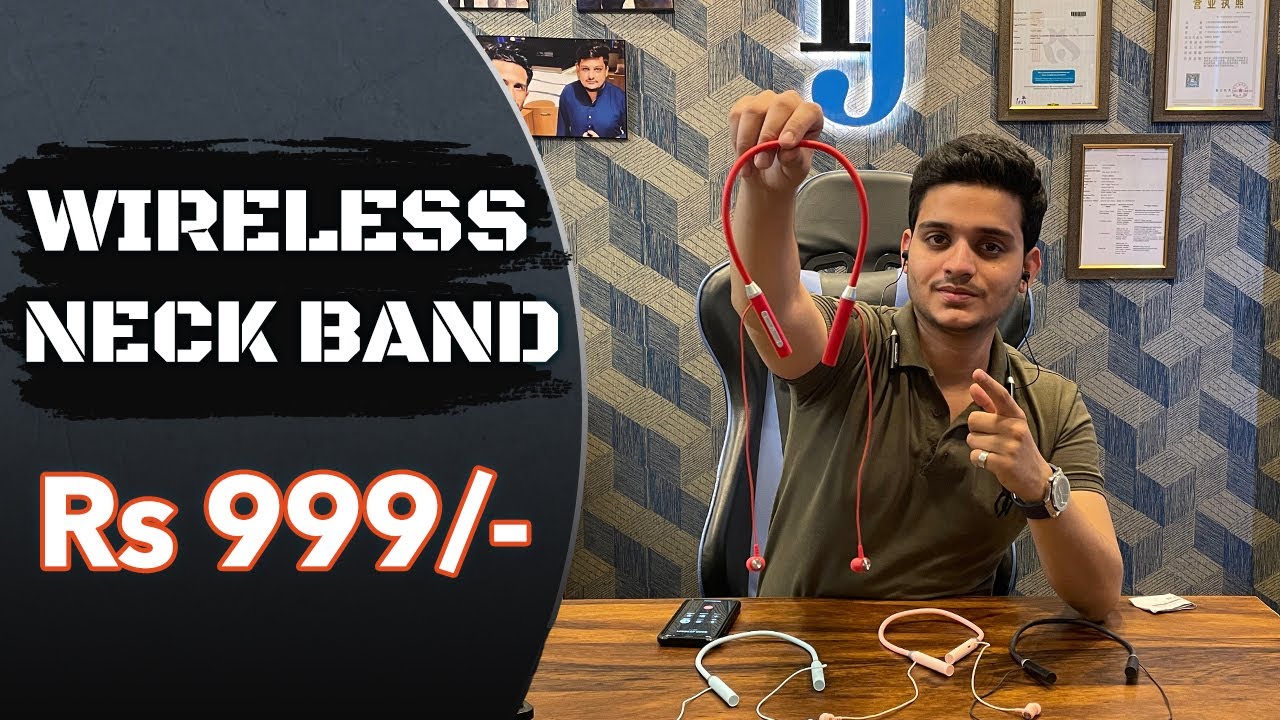 Wireless Neck Band | Super Efficient Sound & Mic Quality | Best Price ...
