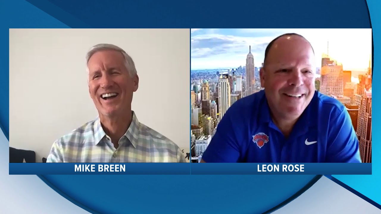 MSG Exclusive: Knicks President Leon Rose 1-on-1 with Mike Breen - YouTube