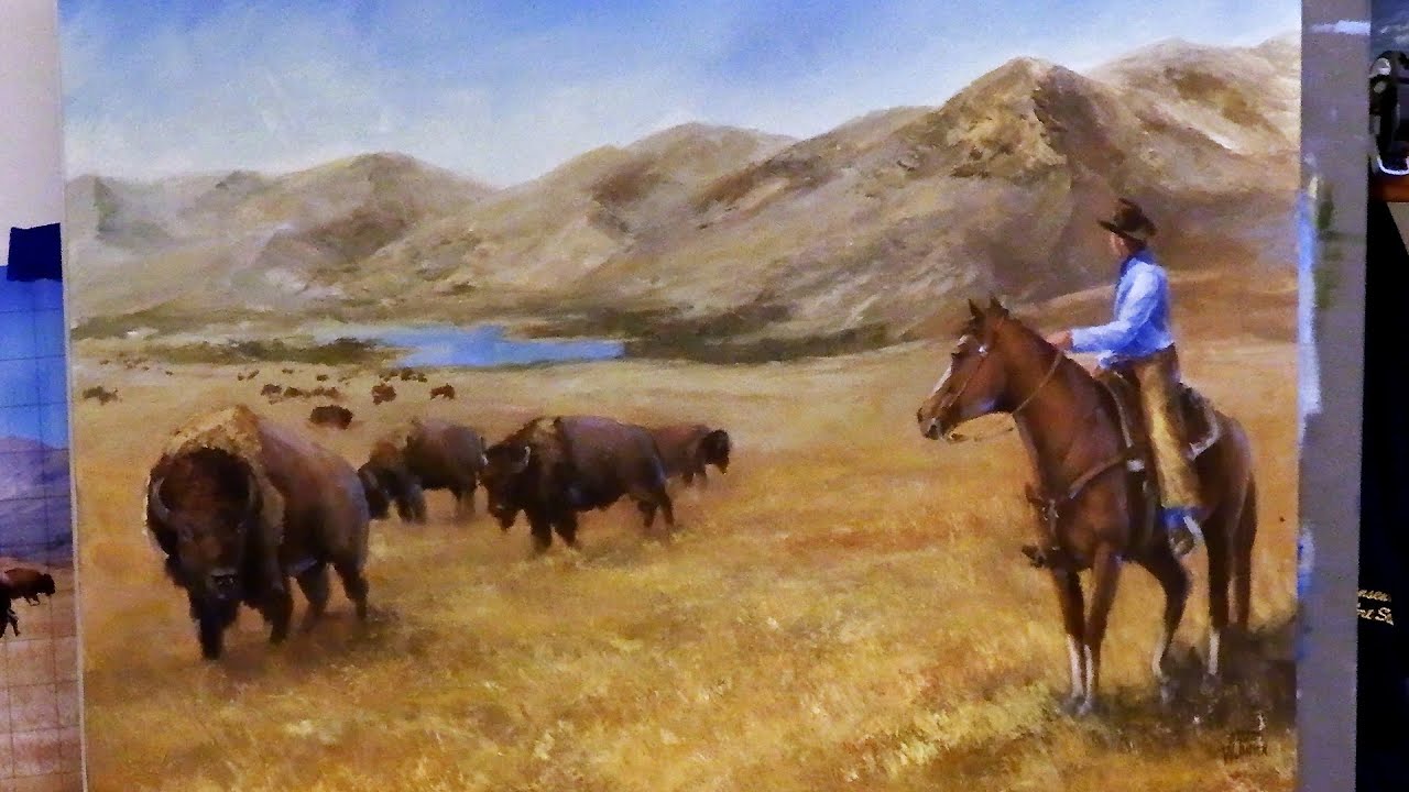 Mastering Western Painting Technique with Acrylics - YouTube