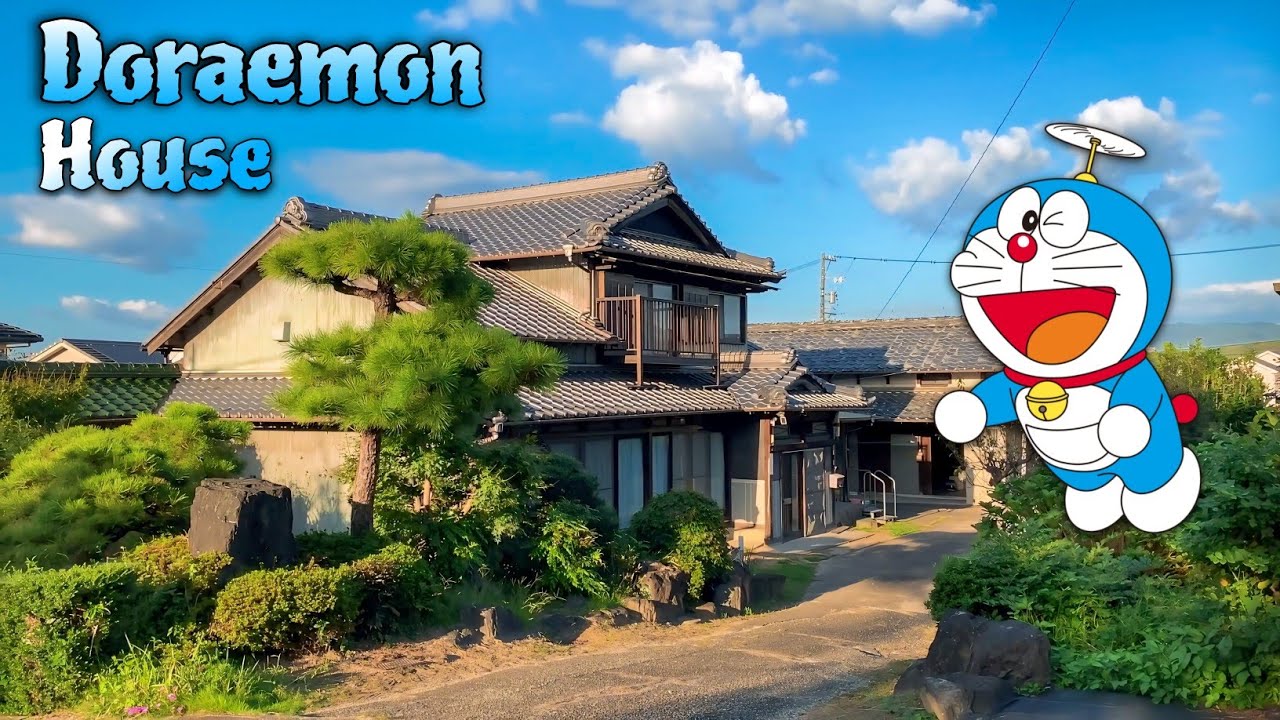 Japan Doraemon Village walking Tour 🇯🇵 - YouTube