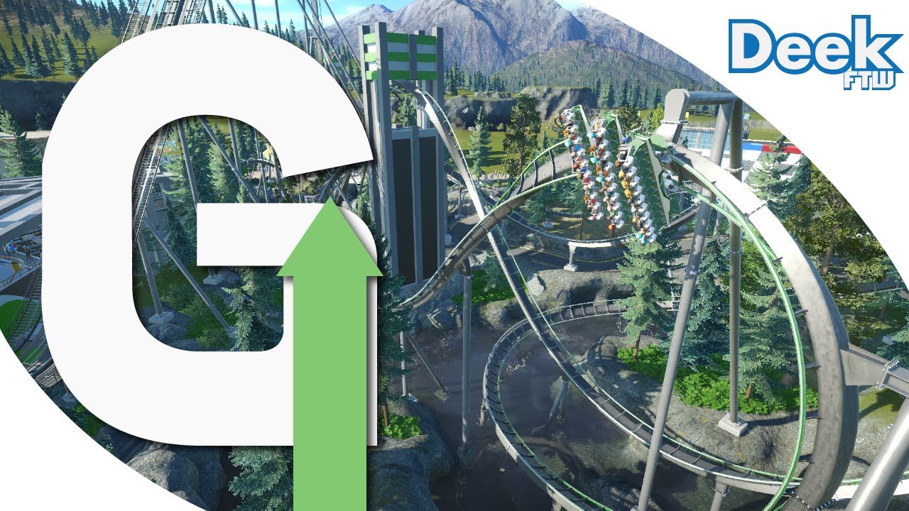 Planet Coaster Showcase - Gravity Mod - Cedar Flags Dive Coaster Promo ...