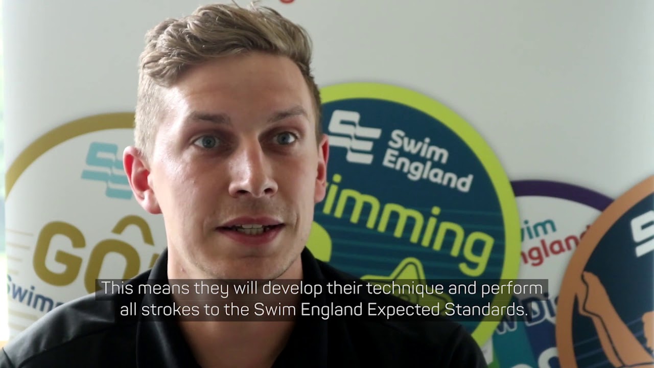 Swim England Learn to Swim Stage 5 Children Swimming Lessons - YouTube
