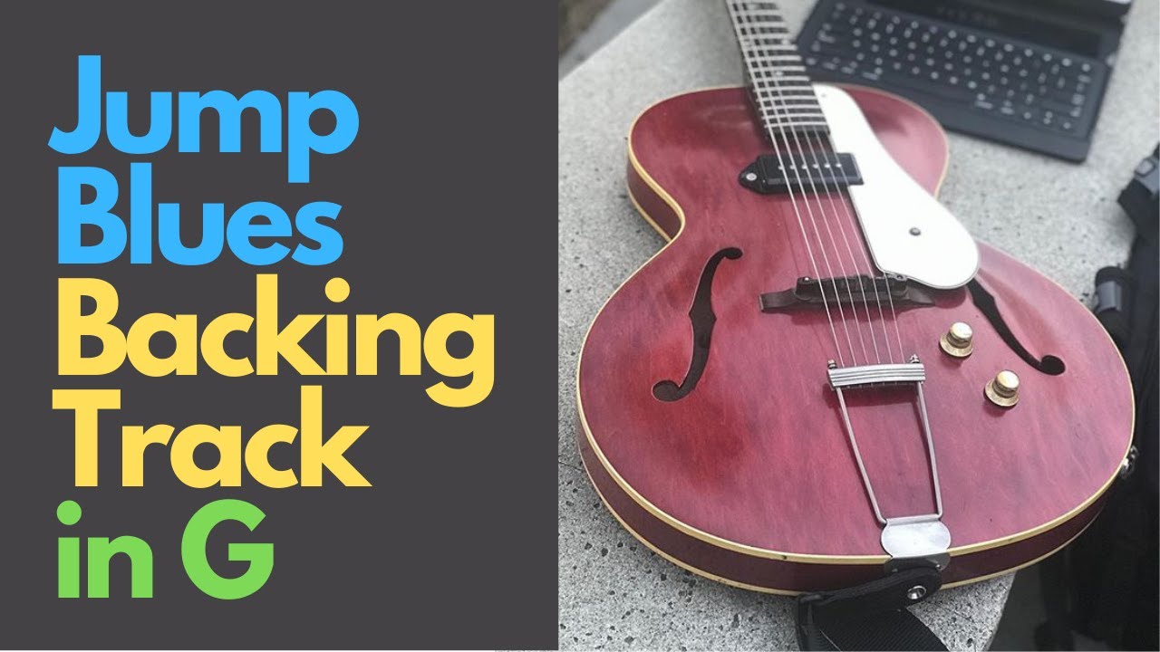 Jump Blues Backing Track in G - DOUBLE SHUFFLE feel with the simplest ...