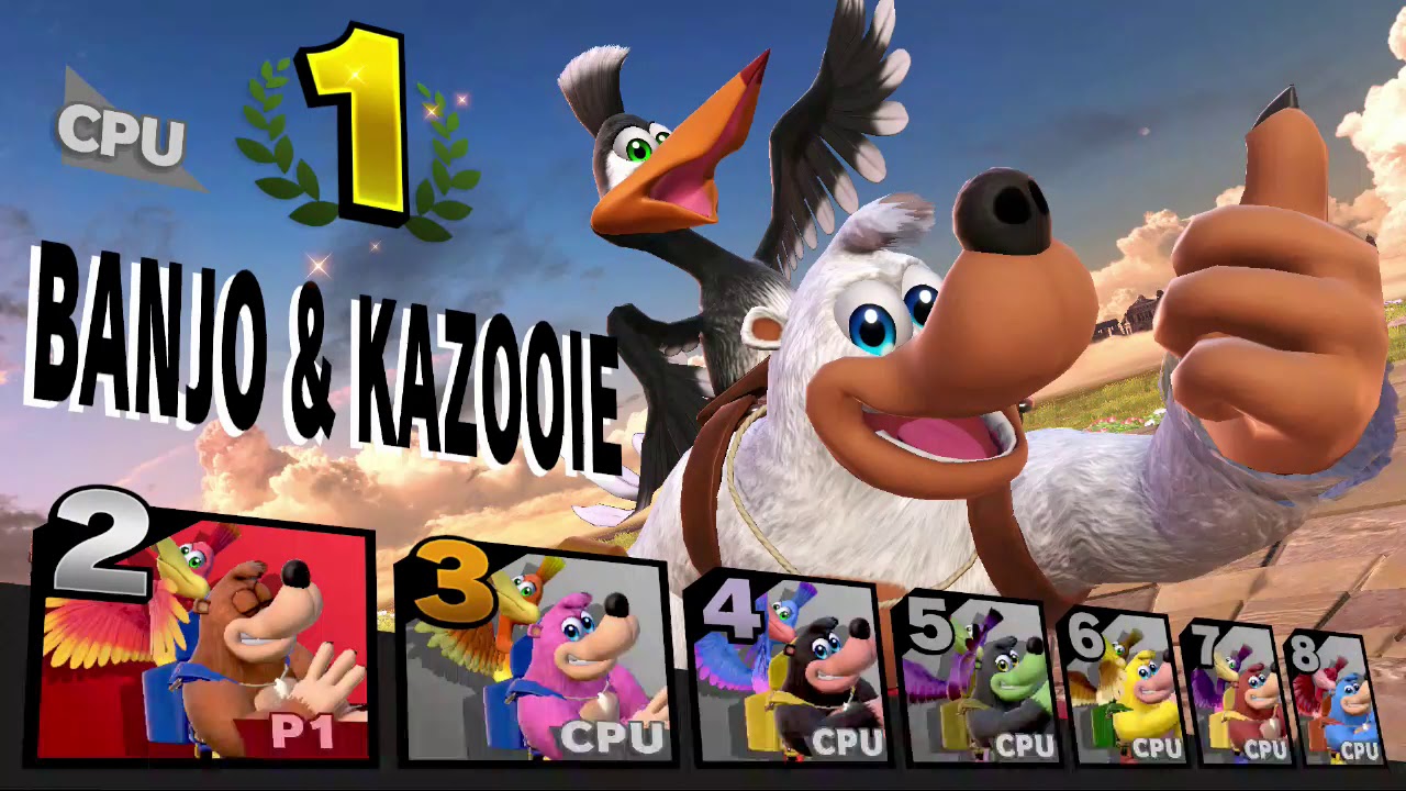 Banjo & Kazooie 8-player Smash, Super Smash Bros. Ultimate (Switch ...