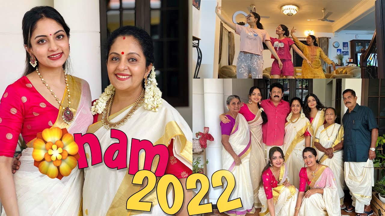 Onam Celebrations 2022 🌸 | Ishaani Krishna with Family. - YouTube
