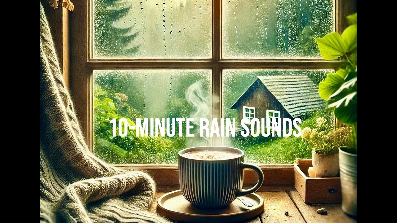 10-Minute Rain Sounds for Relaxation & Focus | Calm Ambience - YouTube