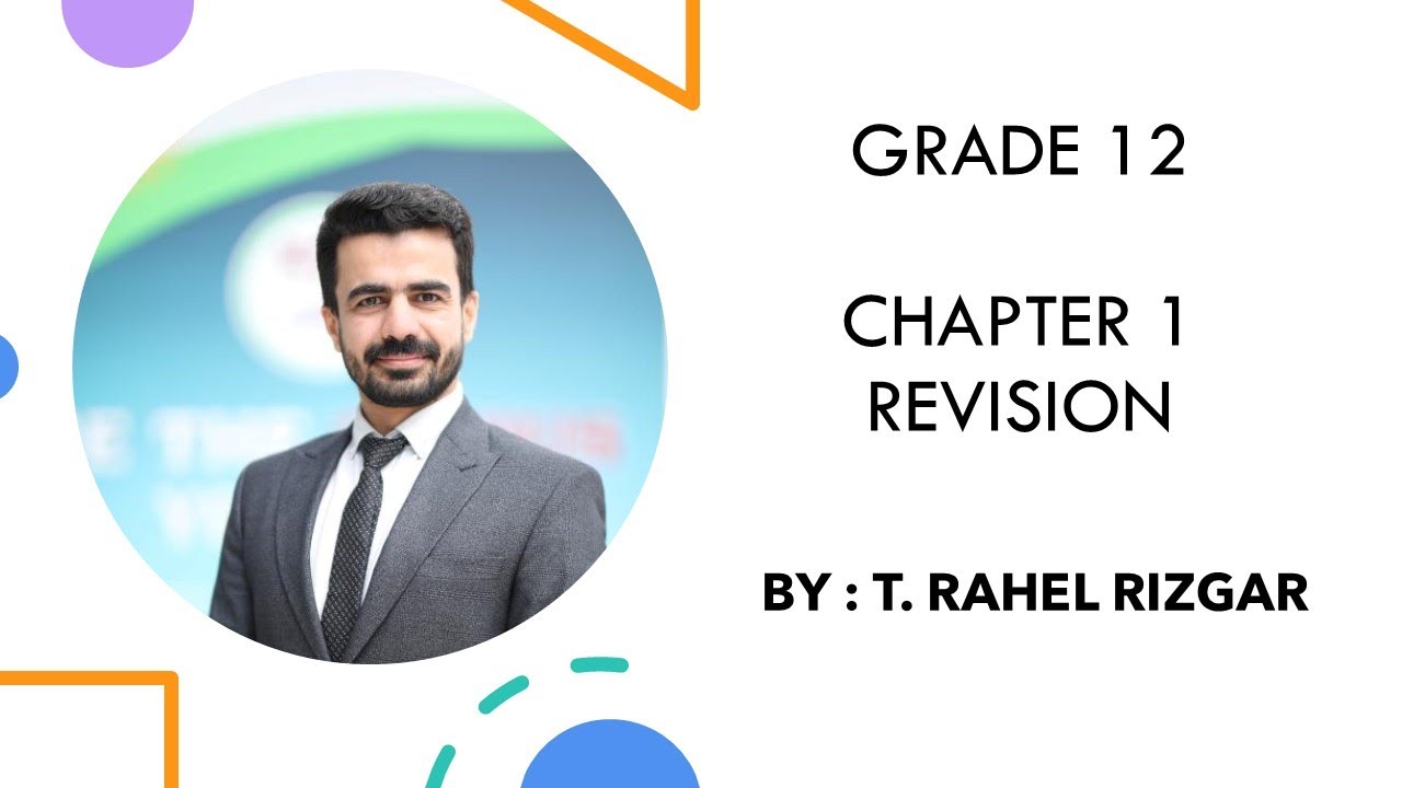CHAPTER 1 revision part 1 - Chemistry - YouTube