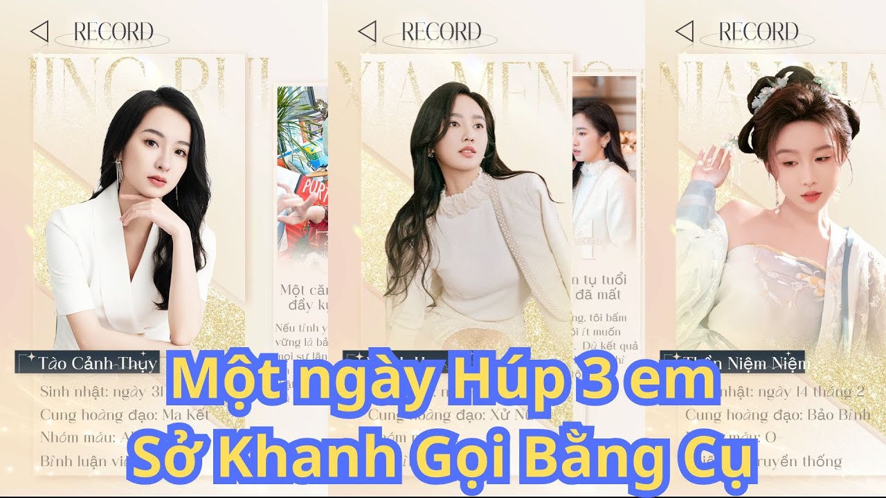 CHINH PHỤC 3 CÔ GÁI TÔI CHÍNH THỨC CÓ DÀN HAREM NGỌT NƯỚC - DRIVE ME ...