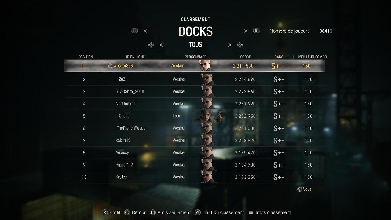 RE4, 1st WorldRecord Dockside 2311k ; Wesker (Mercenaries) - YouTube