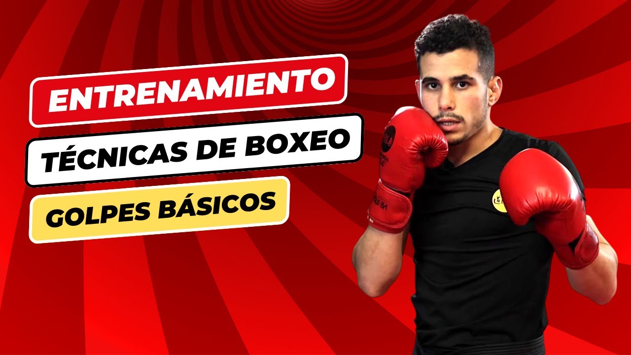 ENTRENAMIENTO de BOXEO GOLPES BÁSICOS TÉCNICAS DE BOXEO - YouTube