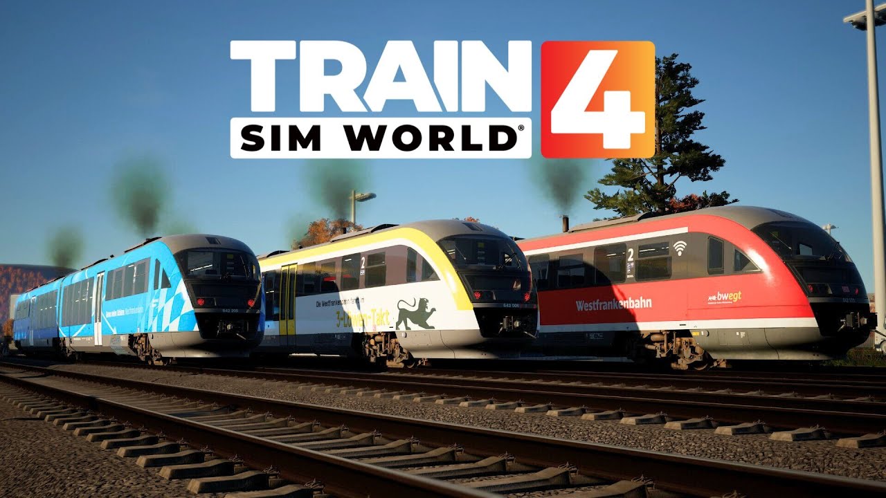 Repaintvorstellung: Bahnland-Bayern & 3-Löwen-Takt | BR 642 | TSW 4 ...