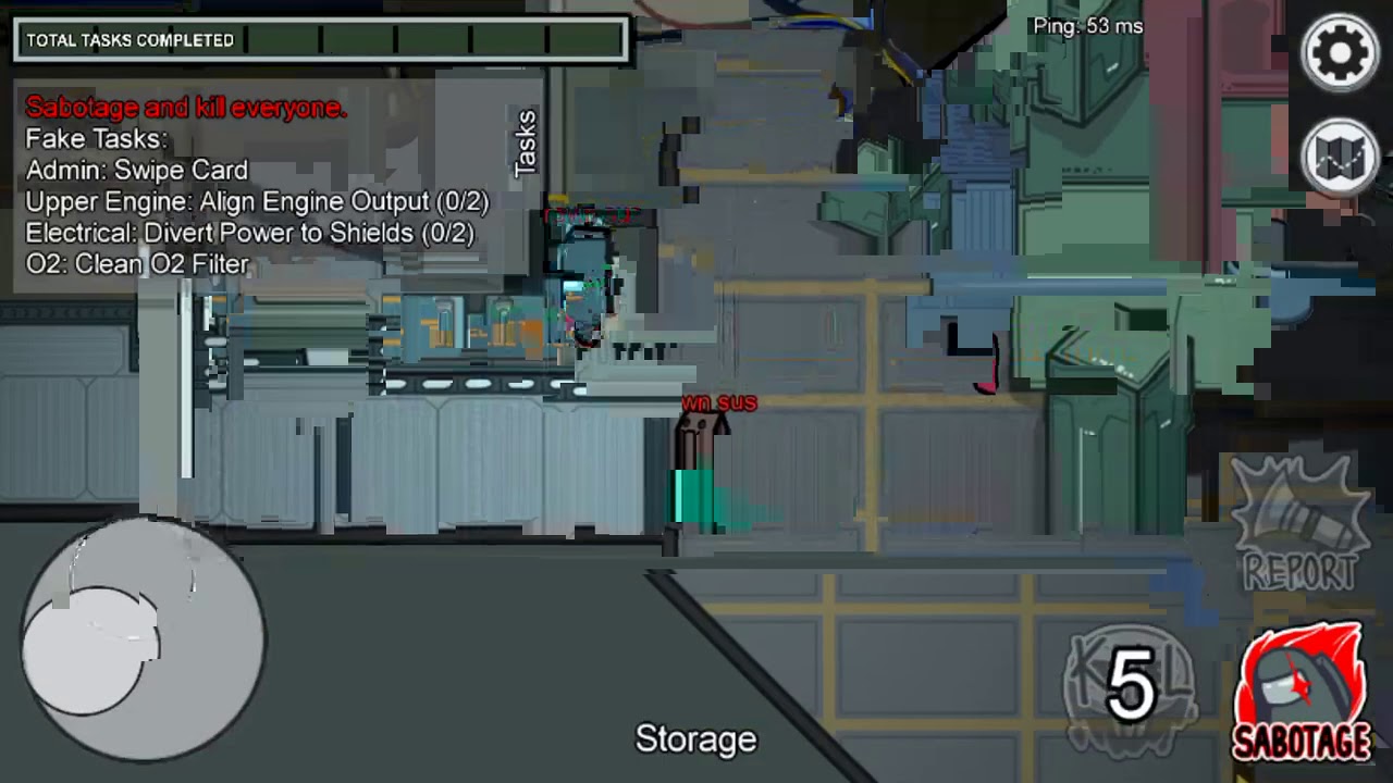 Big brain among us gameplay 4 - YouTube