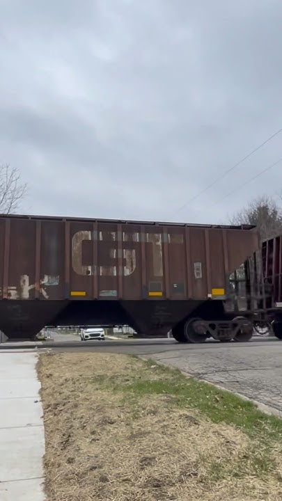 Cn wb with gtw/gt covered hopper march 31,2024 - YouTube