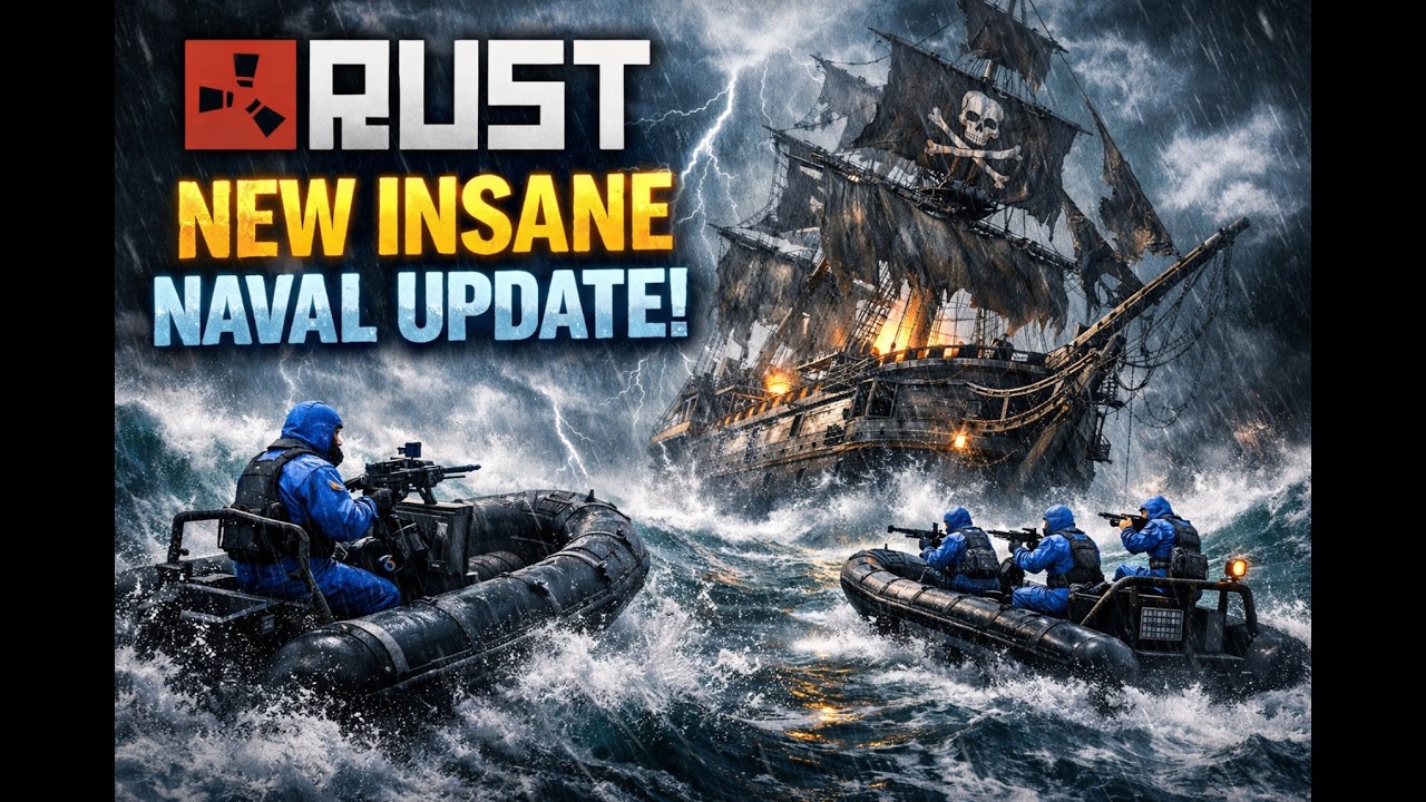 Rust Naval Update is INSANE! - YouTube