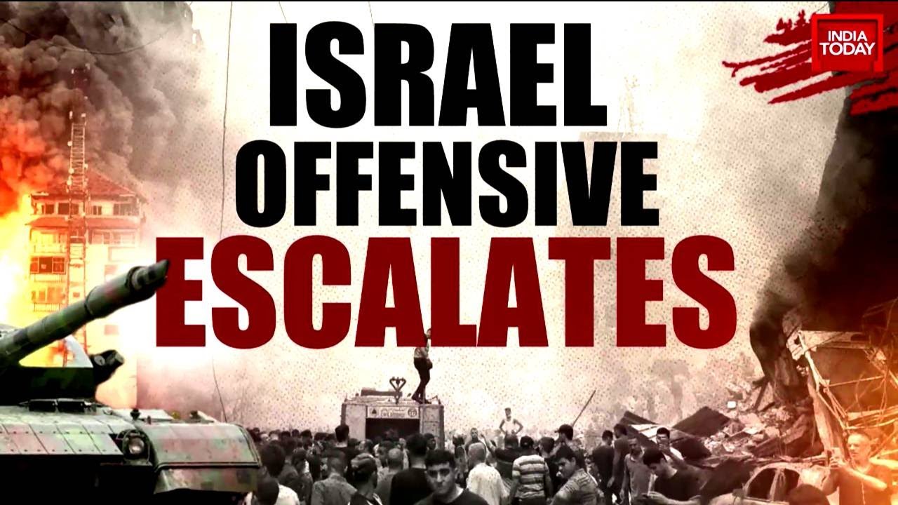 Israel Palestine War Coverage LIVE From The War Zone: Major Escalation ...