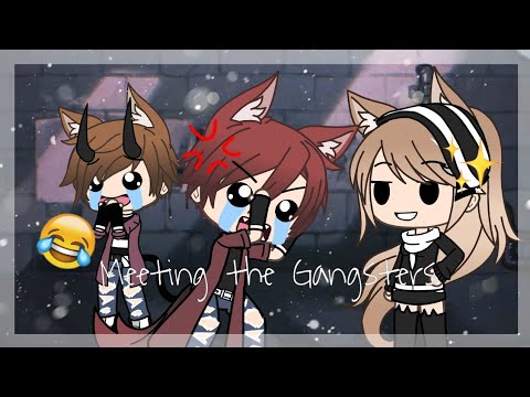 Meeting the gangsters skit || original? || Lyna moonlight || Gacha Life ...