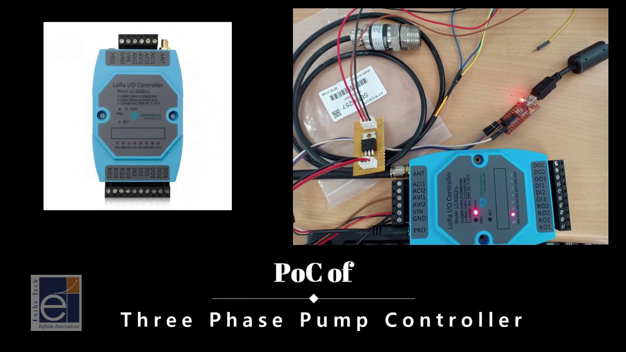 3 phase pump controller using IO Controller Configuration - YouTube