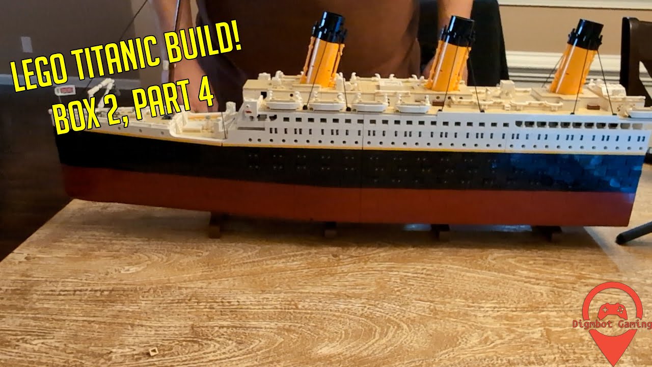 Lego Titanic Build | Box 2, Day 4 - YouTube