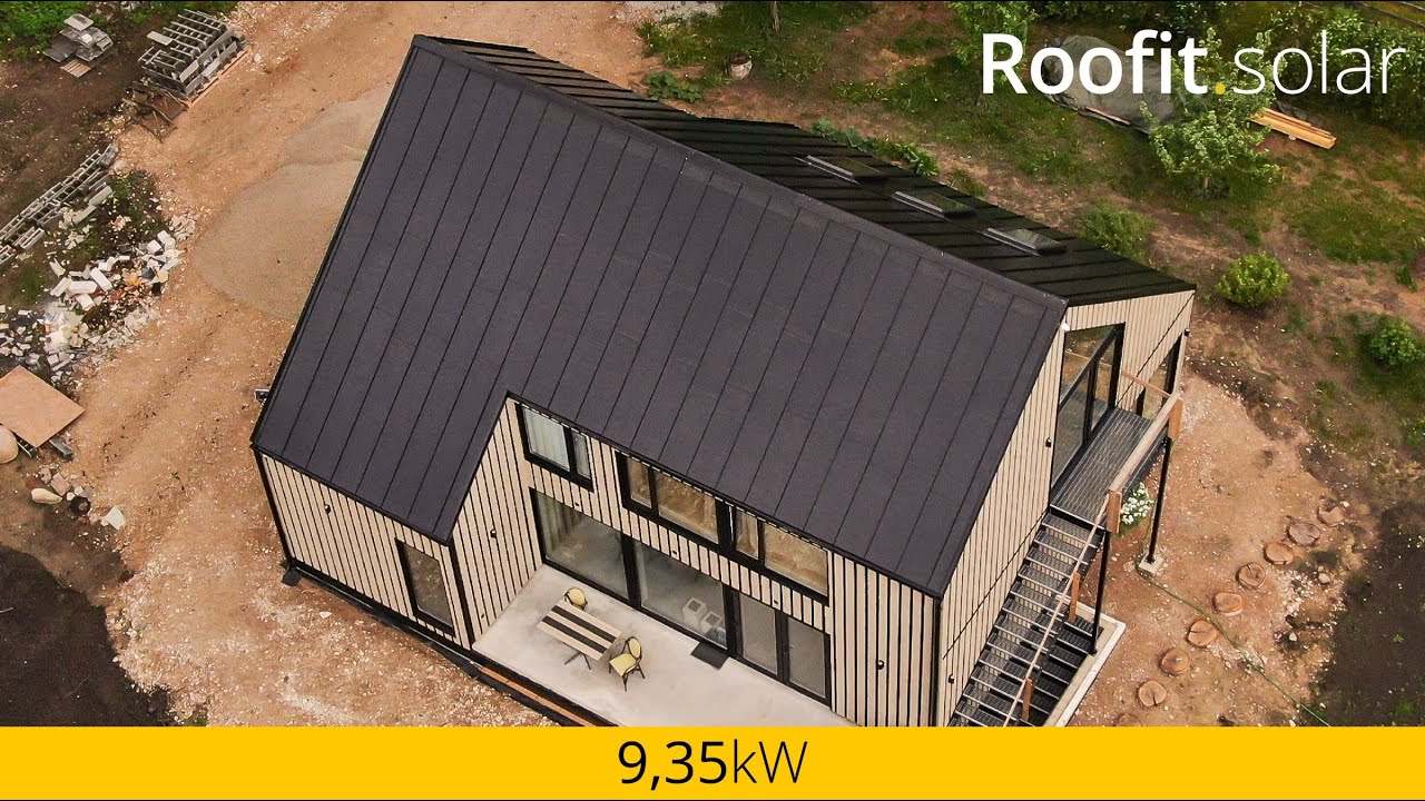 Roofit.Solar integrated solar roofs - Time to go solar - YouTube