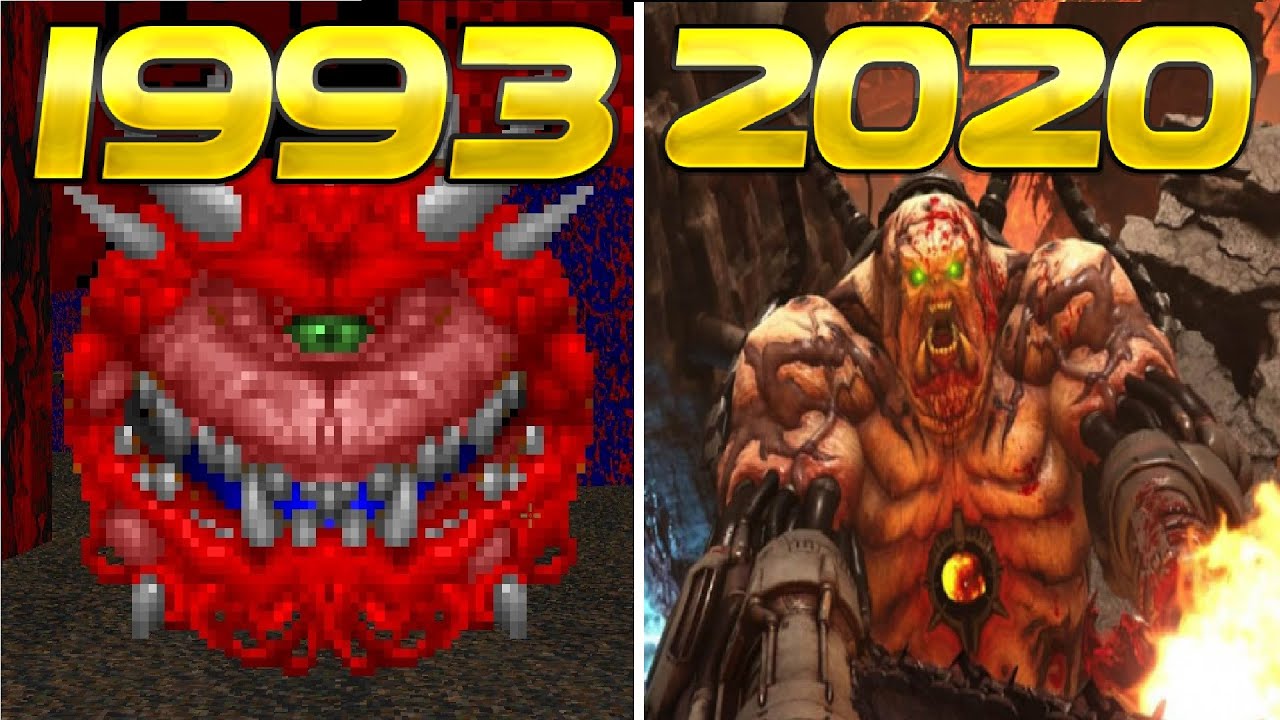 Evolution of DOOM Games (1993 - 2020) - YouTube