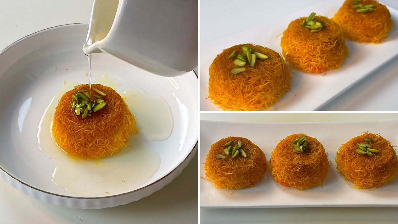 Kunafa - The Perfect Mini Kunafa recipe without oven By Cooking With ...