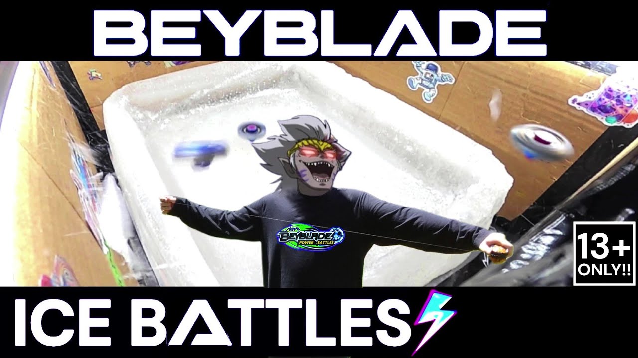 EXTREME BEYBLADE ICE BATTLES ⚠(13+ ONLY) - YouTube