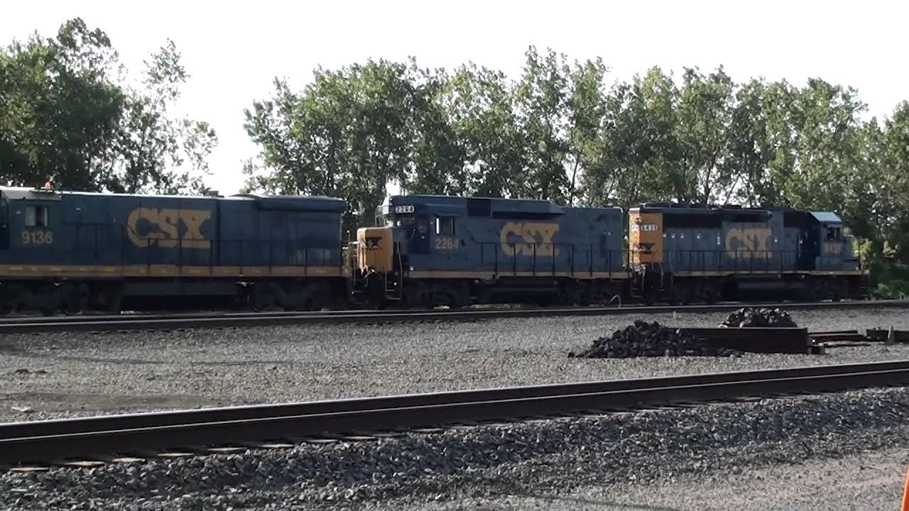 EPIC Power on CSX Yard Job at Stanley Yard in Toledo, Ohio - YouTube