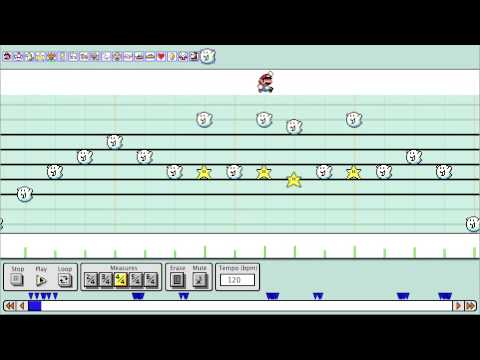 Animusic's Aqua Harp on Advanced Mario Sequencer - YouTube