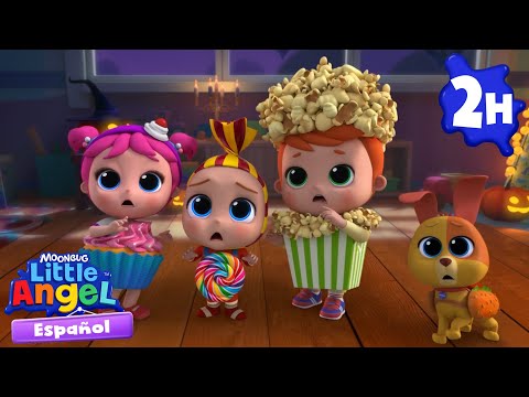Dulce Hallowen con Bebé Juan🍬😱 | Canciones Infantiles con Bebé Juan🎵| Little Angel Español