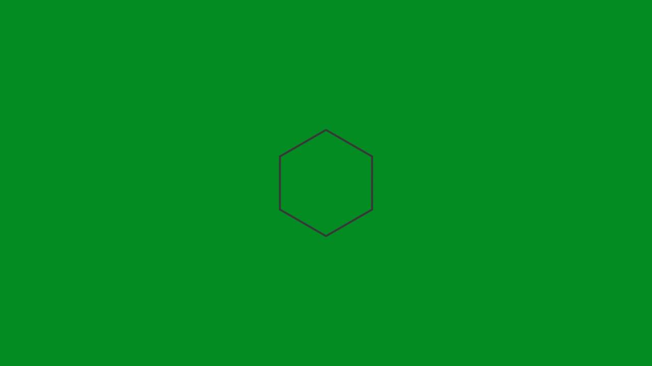 Hexagon Green Screen - YouTube