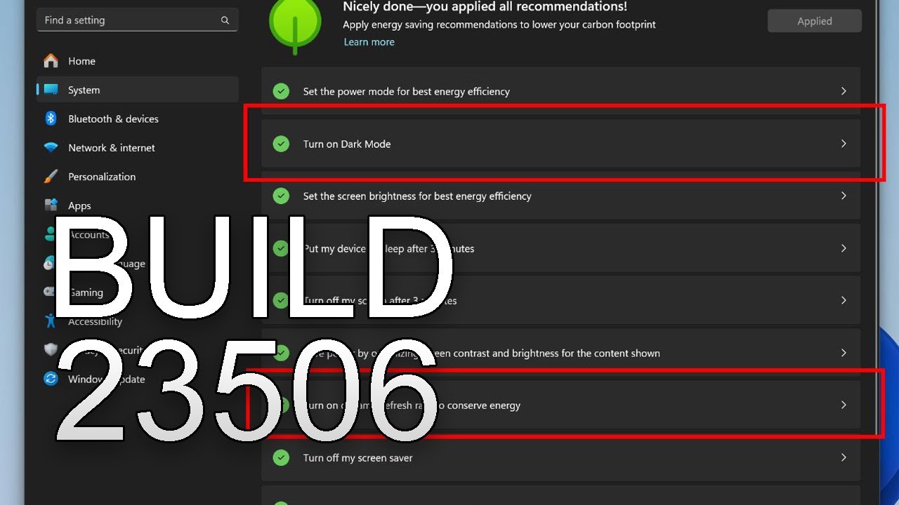 New Windows 11 Build 23506 - Local File Sharing Improvements, New ...