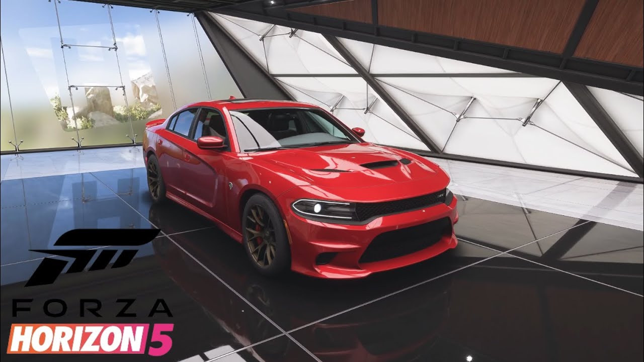 Forza Horizon 5 - Dodge CHARGER SRT HELLCAT | Gameplay - YouTube