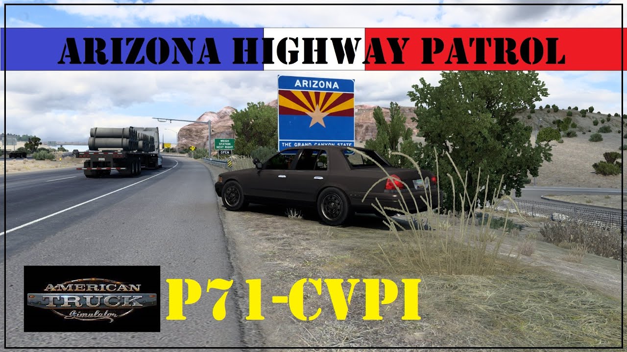 ATS / ARIZONA HIGHWAY PATROL / UNDERCOVER CROWN VIC /POLICE SCANNER ...
