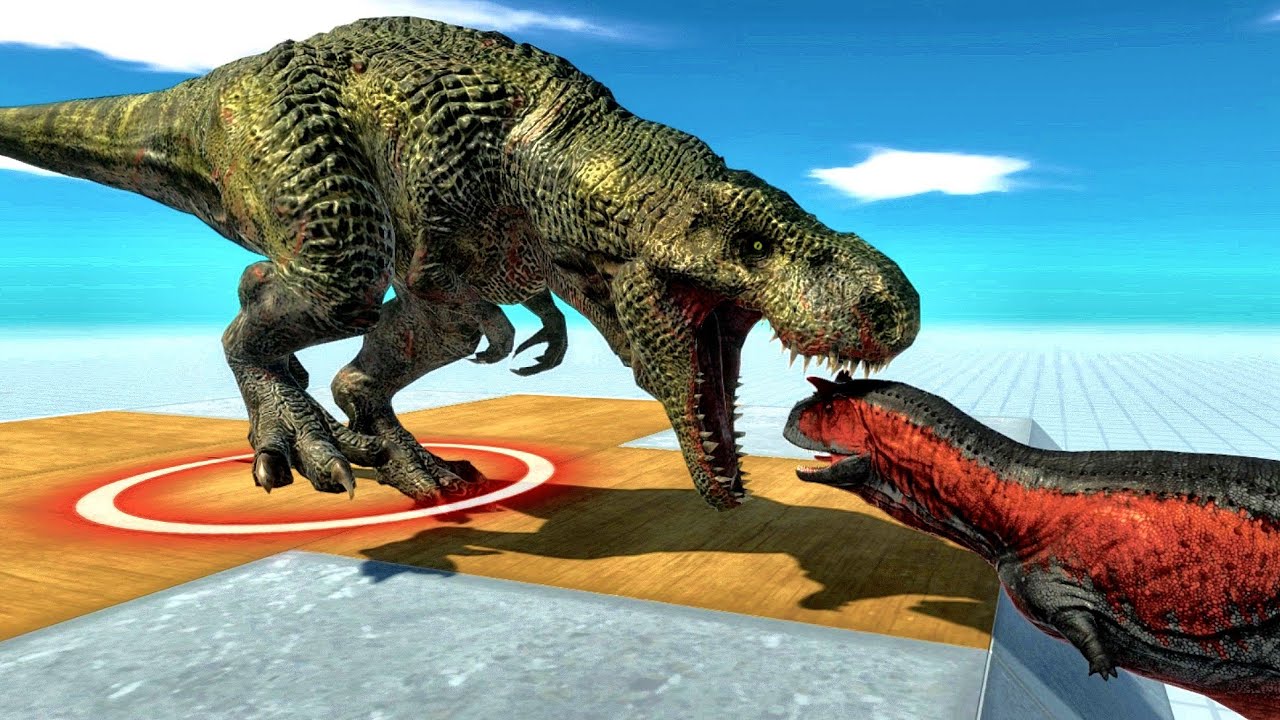 HOW MANY CARNOS, ALLOS AND SPINOS YOU NEED TO KILL BIG T-REX ANIMAL ...