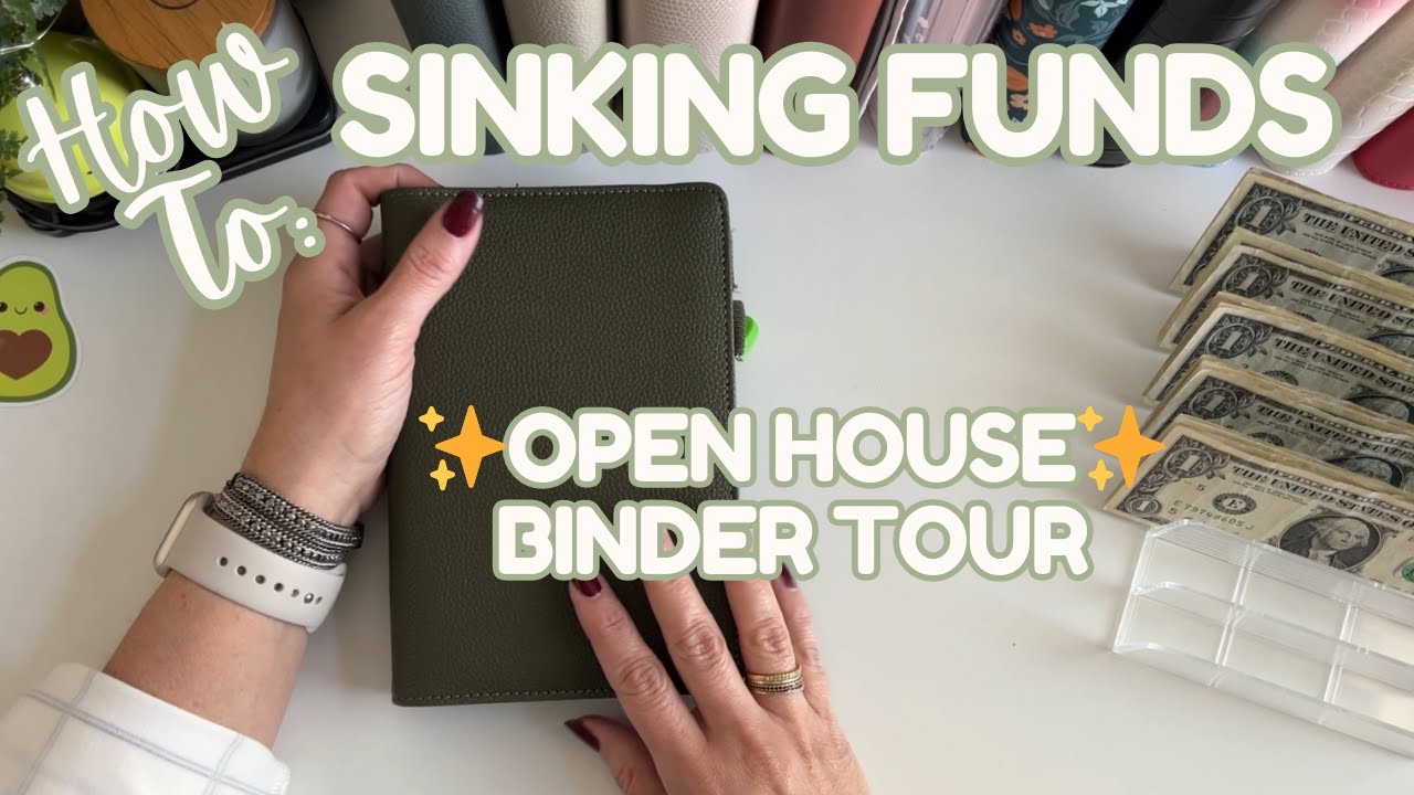 🥑 How To: Long Term & Short Term Sinking Funds + Binder Tour - YouTube