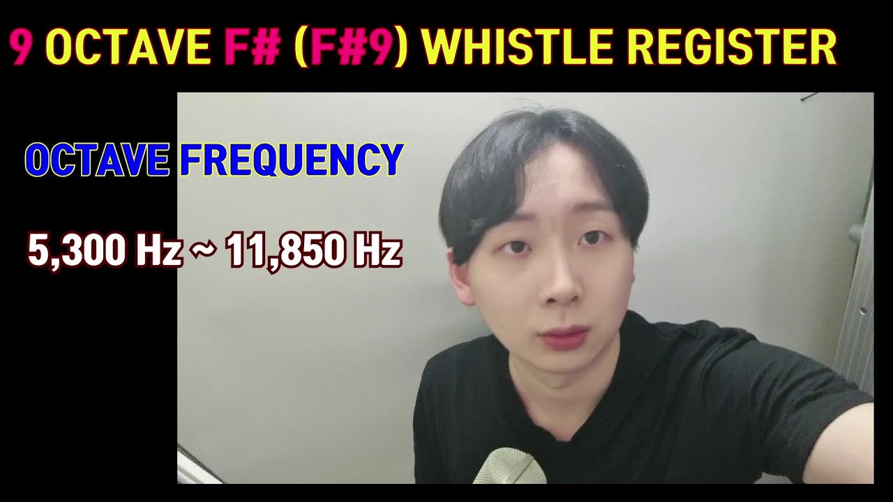 9 OCTAVE F# ( 9 OCTAVE F#9 VOICE ) 5,300 Hz ~ 11,850 Hz Whistle ...