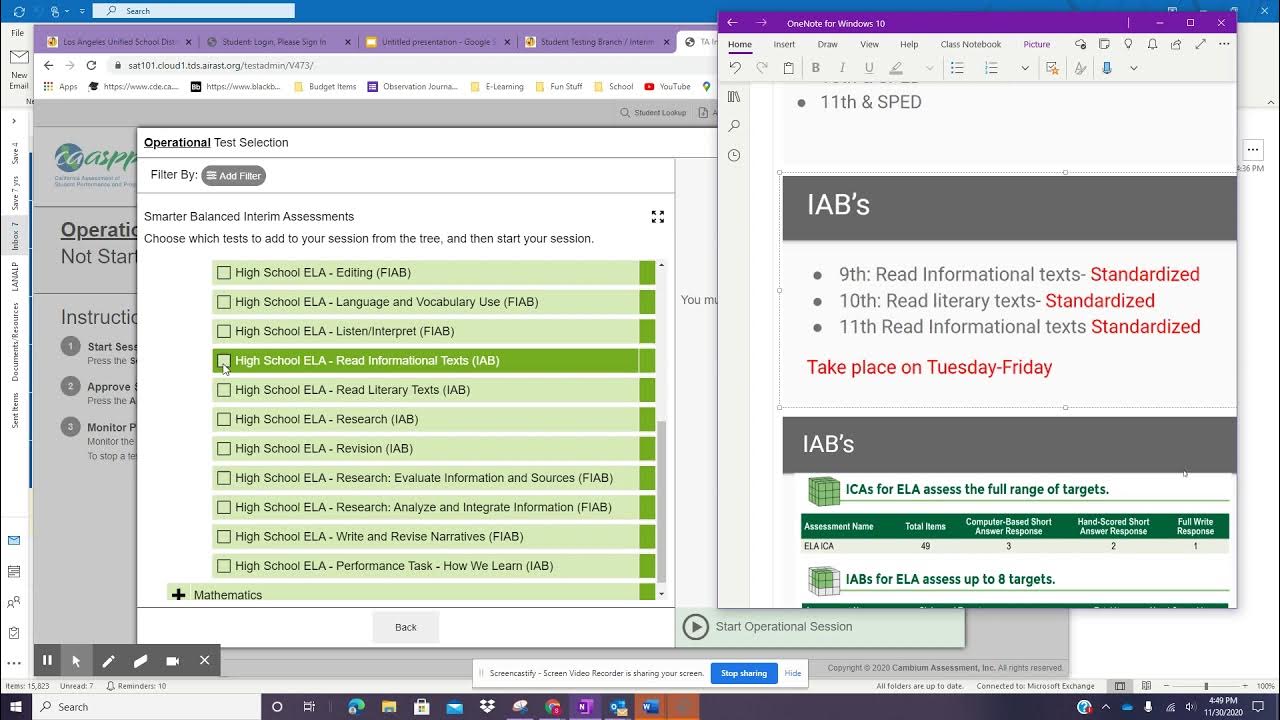 Teacher View To Start IAB - YouTube