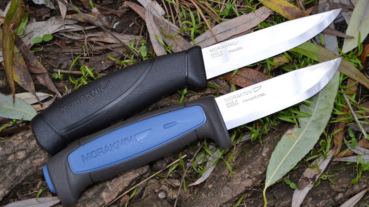 нож mora companion black , mora pro s. обзор. сравнение. - YouTube
