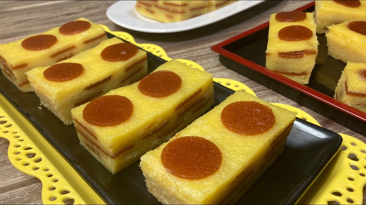 Steamed Haw Flakes Layers Cake | 蒸山楂千层蛋糕 - YouTube