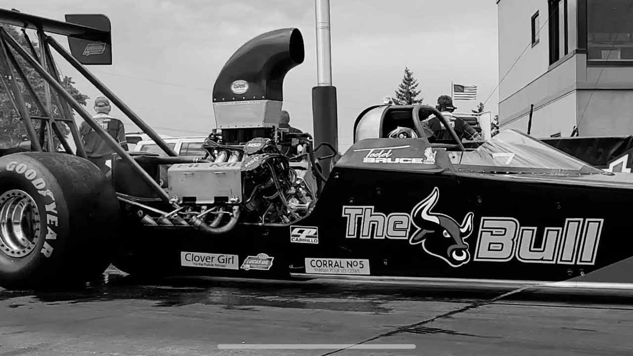 The Bull - Top Alcohol A/Fuel Dragster - Clif Bakx / Todd Bruce - YouTube
