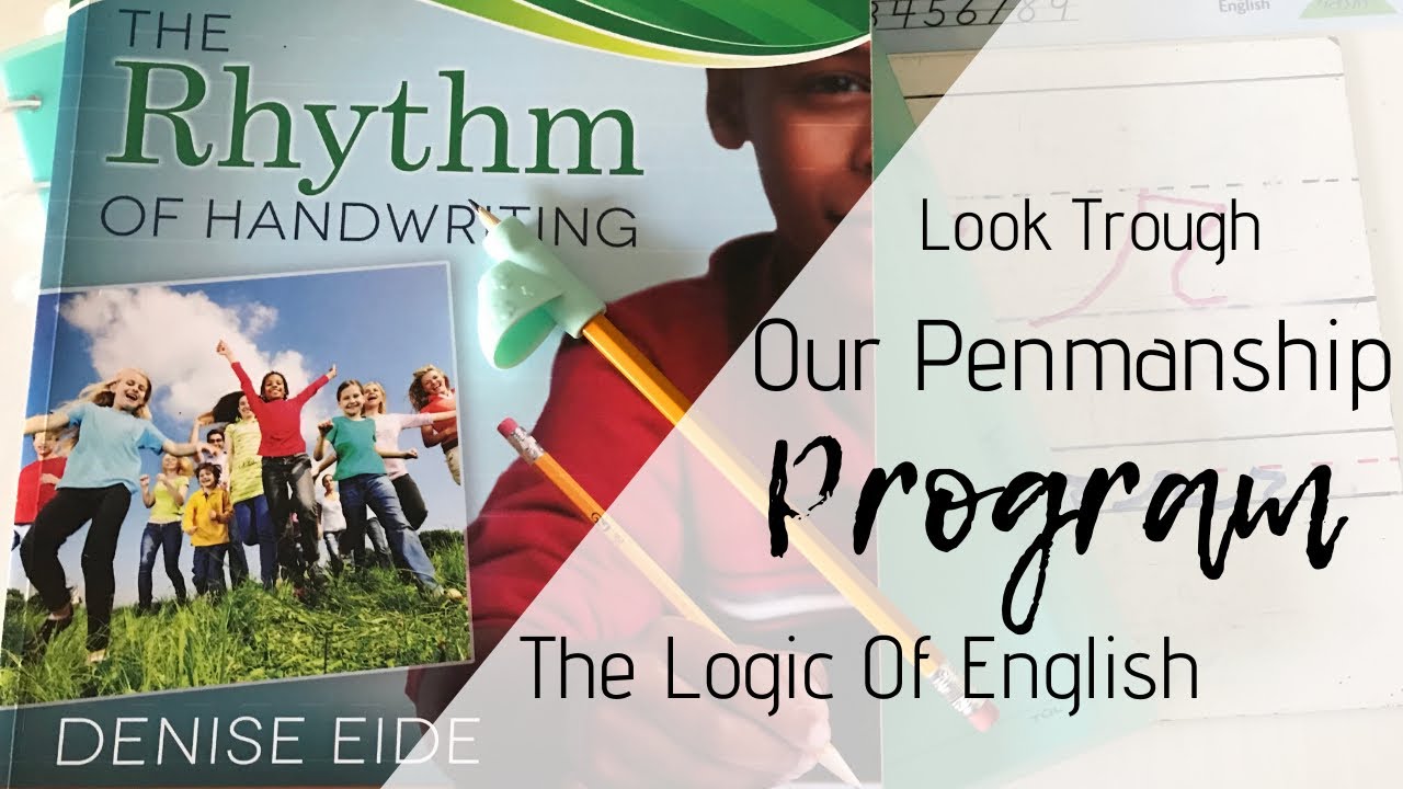LOOK THROUGH OUR WRITING PROGRAM || THE LOGIC OF ENGLISH CURSIVE - YouTube