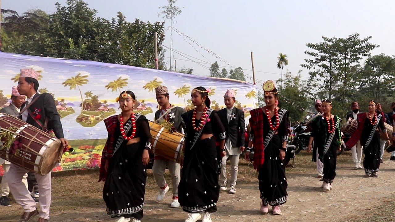 Performing Keylang Dance At Limbu Caste Wedding Ceremony - YouTube