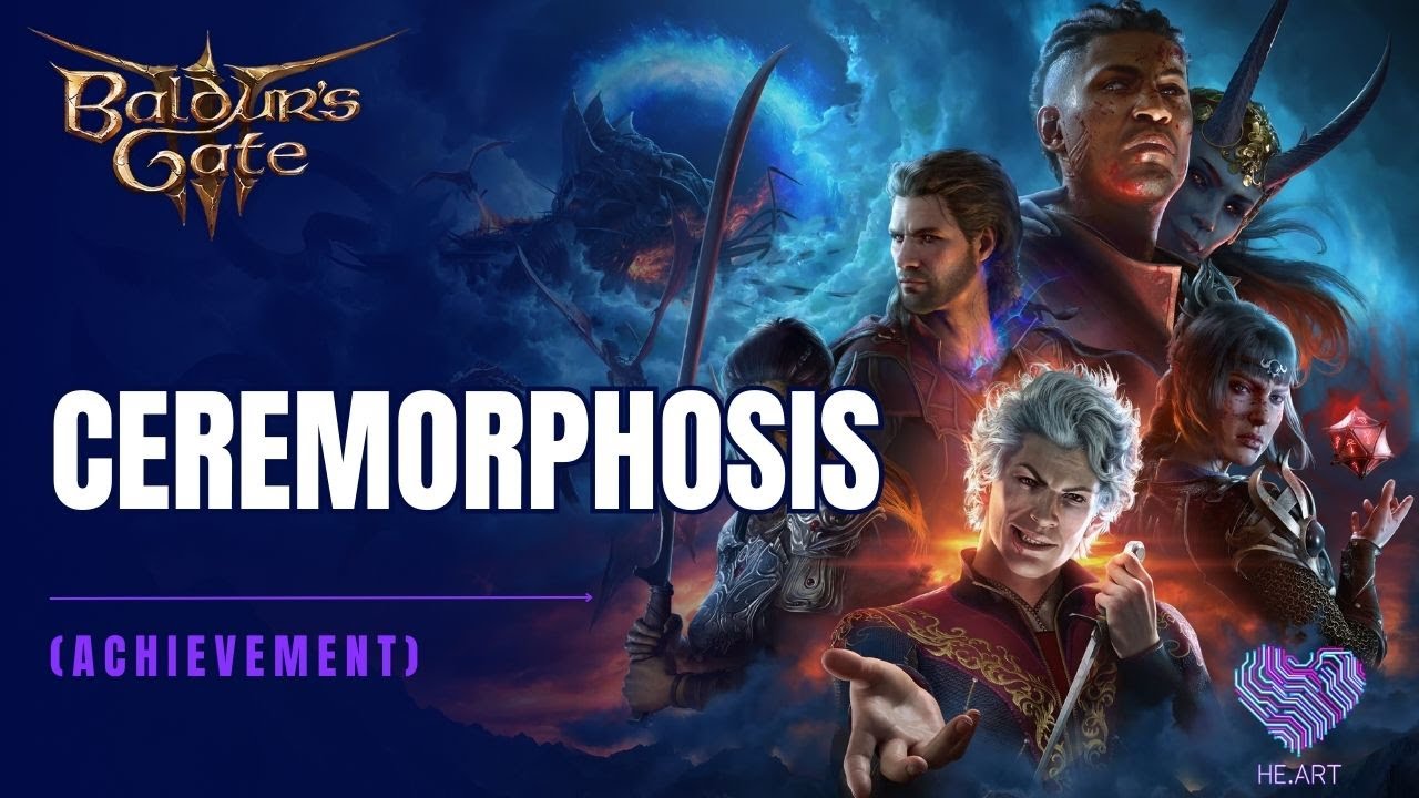 Baldurs Gate 3 - Ceremorphosis (Achievement) - YouTube