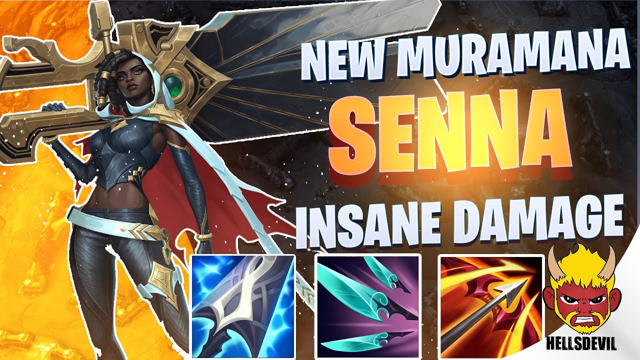 WILD RIFT | *NEW* MURAMANA SENNA DOES INSANE DAMAGE! | Challenger Senna ...