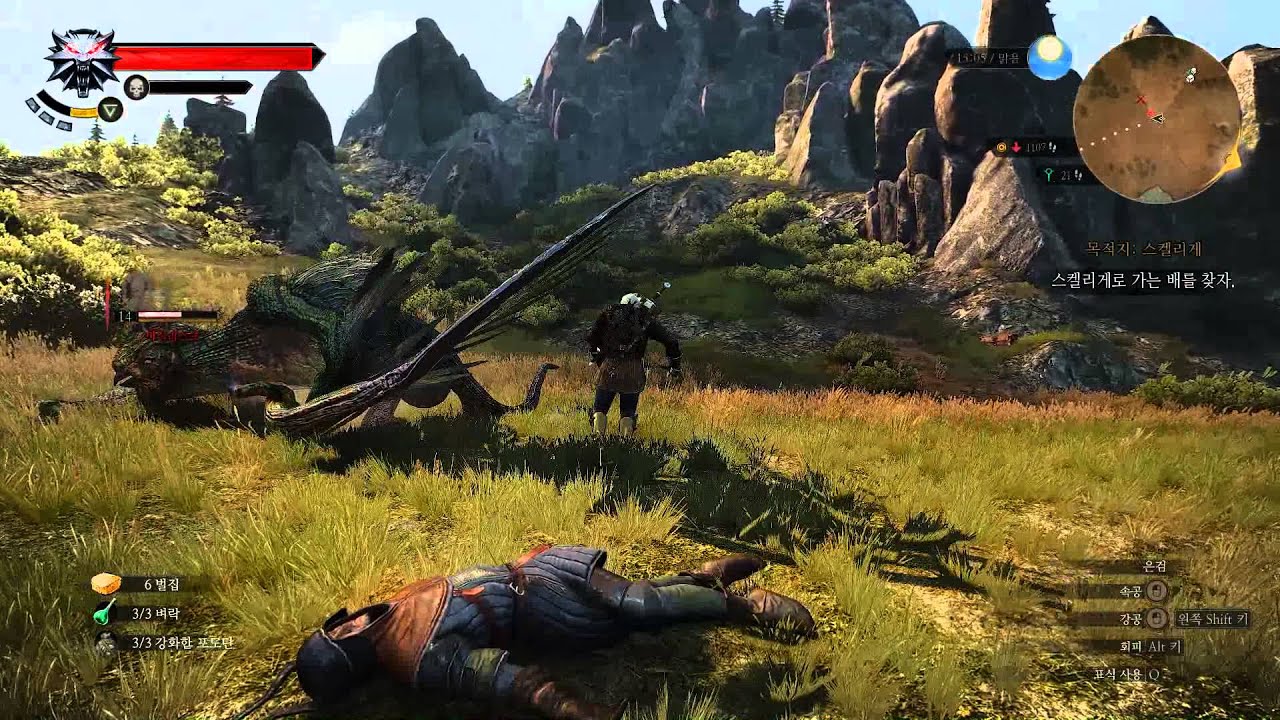 The Witcher 3 - Basilisk Contract - YouTube