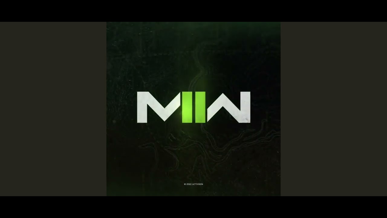 2022 MWII logo official reveal. - YouTube